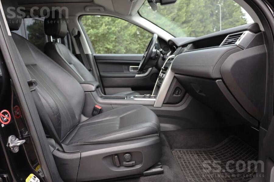 Melns Land Rover Discovery Sport 2018 Rīga, ar dzinēja tilpumu 2.00 L un nobraukumu 0 tūkst. km par 8995 €, foto 17 vietnē AUTOMOTO.COM.LV