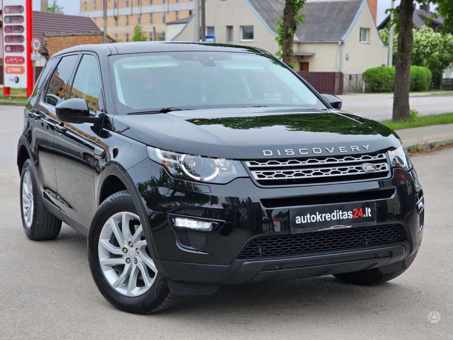 Melns Land Rover Discovery Sport 2018 Šauļi, ar dzinēja tilpumu 2.00 L un nobraukumu 152 tūkst. km par 11450 €, foto 4 vietnē AUTOMOTO.COM.LV