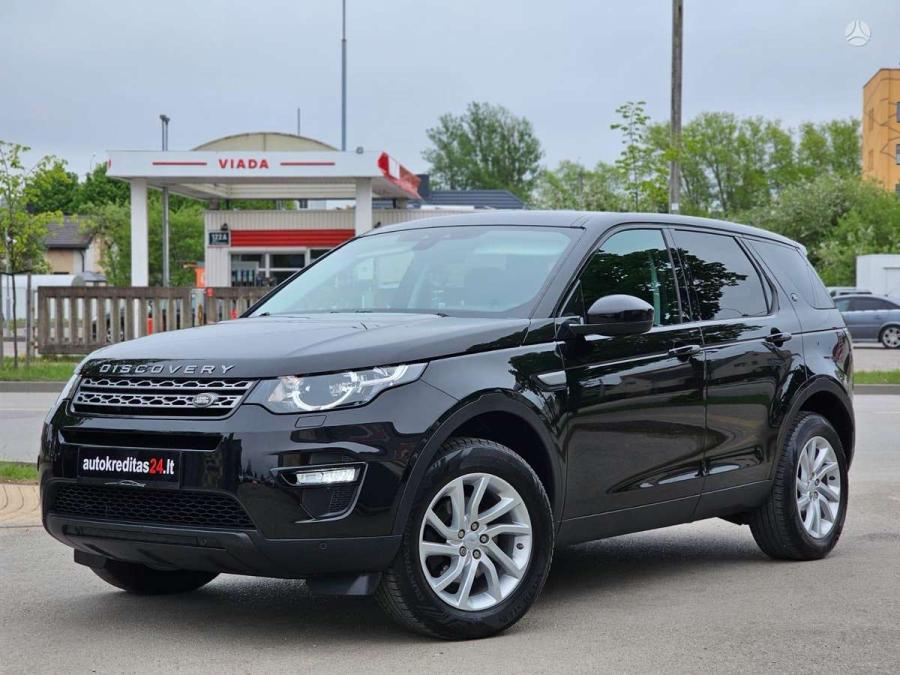 Melns Land Rover Discovery Sport 2018 Šauļi, ar dzinēja tilpumu 2.00 L un nobraukumu 152 tūkst. km par 11450 €, foto 5 vietnē AUTOMOTO.COM.LV