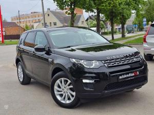 Melns Land Rover Discovery Sport 2018 Šauļi, ar dzinēja tilpumu 2.00 L un nobraukumu 152 tūkst. km par 11450 €, foto 6 vietnē AUTOMOTO.COM.LV