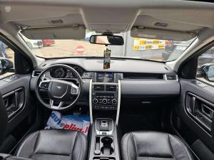 Melns Land Rover Discovery Sport 2018 Šauļi, ar dzinēja tilpumu 2.00 L un nobraukumu 152 tūkst. km par 11450 €, foto 16 vietnē AUTOMOTO.COM.LV