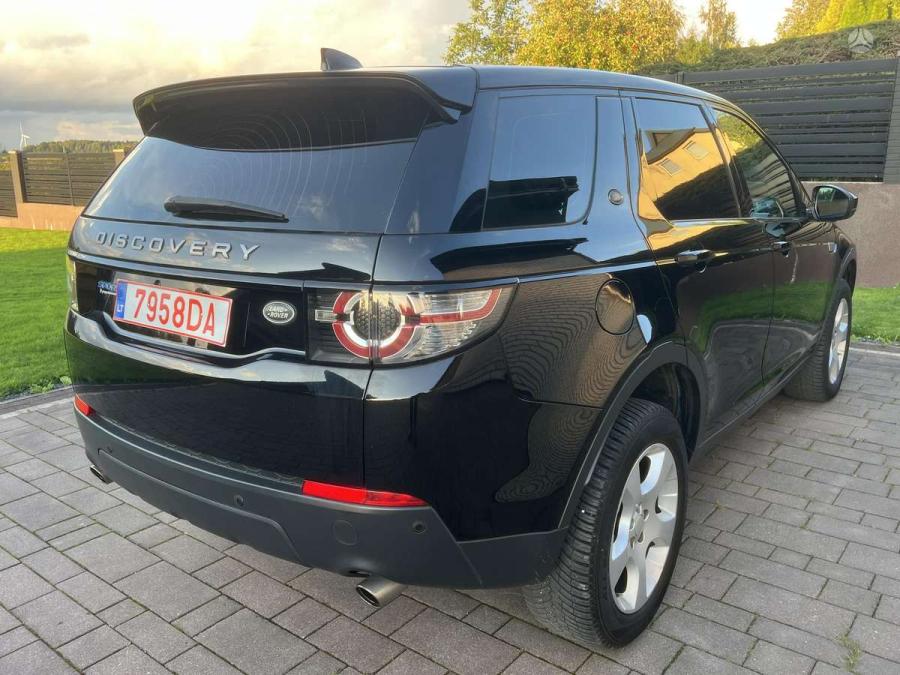 Черный Ленд Ровер Discovery Sport 2018 в Тельшяй, объемом двигателя 2.00 л и пробегом 153 тыс. км за 8999 €, фото 5 на AUTOMOTO.COM.LV