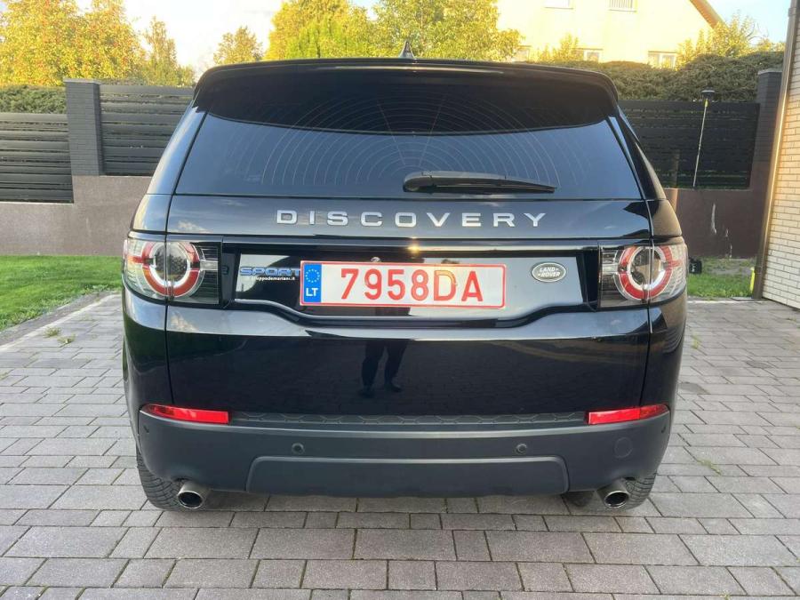 Черный Ленд Ровер Discovery Sport 2018 в Тельшяй, объемом двигателя 2.00 л и пробегом 153 тыс. км за 8999 €, фото 8 на AUTOMOTO.COM.LV