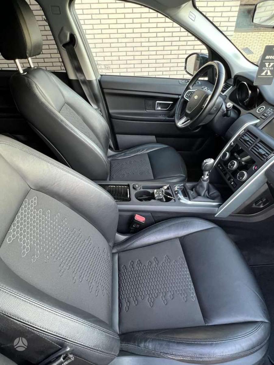 Черный Ленд Ровер Discovery Sport 2018 в Тельшяй, объемом двигателя 2.00 л и пробегом 153 тыс. км за 8999 €, фото 14 на AUTOMOTO.COM.LV
