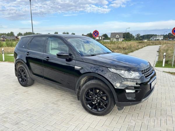 Melns Land Rover Discovery Sport 2018 Rīga, ar dzinēja tilpumu 2.00 L un nobraukumu 125 tūkst. km par 16500 €, foto 5 vietnē AUTOMOTO.COM.LV