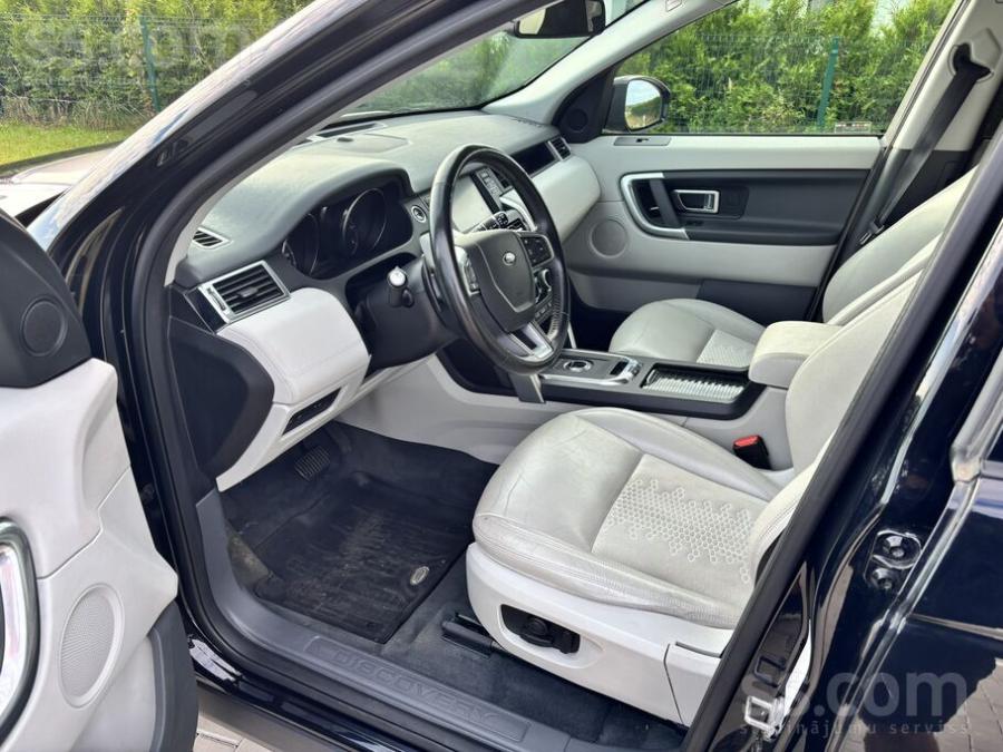 Черный Ленд Ровер Discovery Sport 2018 в Рига, объемом двигателя 2.00 л и пробегом 125 тыс. км за 16500 €, фото 7 на AUTOMOTO.COM.LV