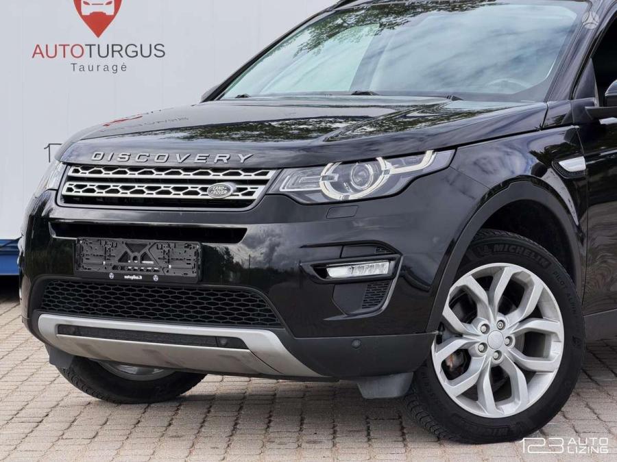 Черный Ленд Ровер Discovery Sport 2018 в Таураге, объемом двигателя 2.00 л и пробегом 153 тыс. км за 11200 €, фото 3 на AUTOMOTO.COM.LV