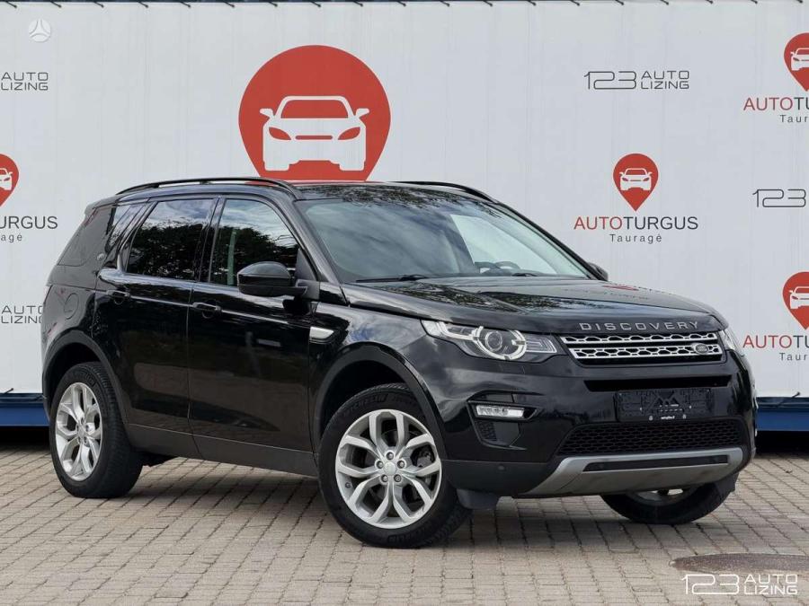 Черный Ленд Ровер Discovery Sport 2018 в Таураге, объемом двигателя 2.00 л и пробегом 153 тыс. км за 11200 €, фото 6 на AUTOMOTO.COM.LV