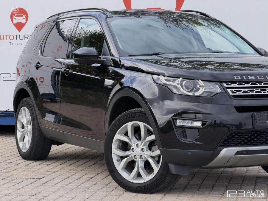 Черный Ленд Ровер Discovery Sport 2018 в Таураге, объемом двигателя 2.00 л и пробегом 153 тыс. км за 11200 €, фото 7 на AUTOMOTO.COM.LV