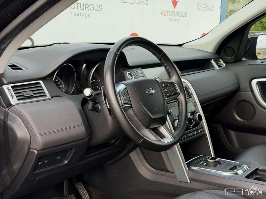 Черный Ленд Ровер Discovery Sport 2018 в Таураге, объемом двигателя 2.00 л и пробегом 153 тыс. км за 11200 €, фото 13 на AUTOMOTO.COM.LV