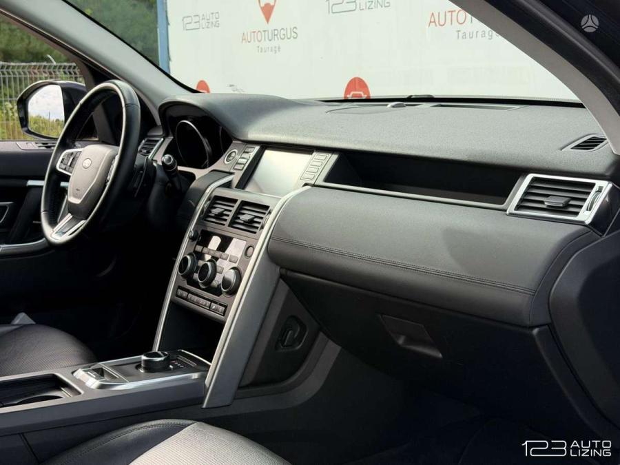 Черный Ленд Ровер Discovery Sport 2018 в Таураге, объемом двигателя 2.00 л и пробегом 153 тыс. км за 11200 €, фото 16 на AUTOMOTO.COM.LV
