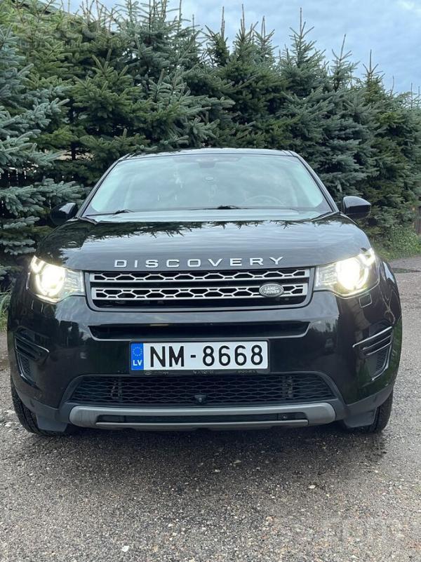 Черный Ленд Ровер Discovery Sport 2018 в Рига, объемом двигателя 2.00 л и пробегом 106 тыс. км за 12750 €, фото 4 на AUTOMOTO.COM.LV
