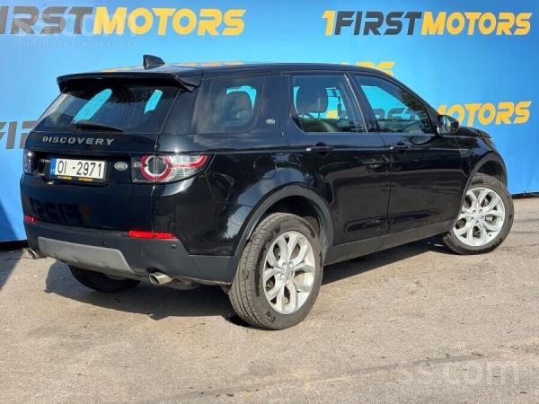 Land Rover Discovery Sport 2018 Rīga vietnē Melns Land Rover Discovery Sport 2018 Rīga, ar dzinēja tilpumu 2.00 L un nobraukumu 157 tūkst. km par 10950 €, foto 6 vietnē AUTOMOTO.COM.LV