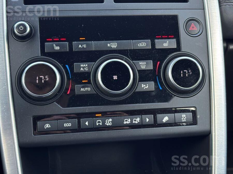 Melns Land Rover Discovery Sport 2018 Rīga, ar dzinēja tilpumu 2.00 L un nobraukumu 157 tūkst. km par 10950 €, foto 16 vietnē AUTOMOTO.COM.LV