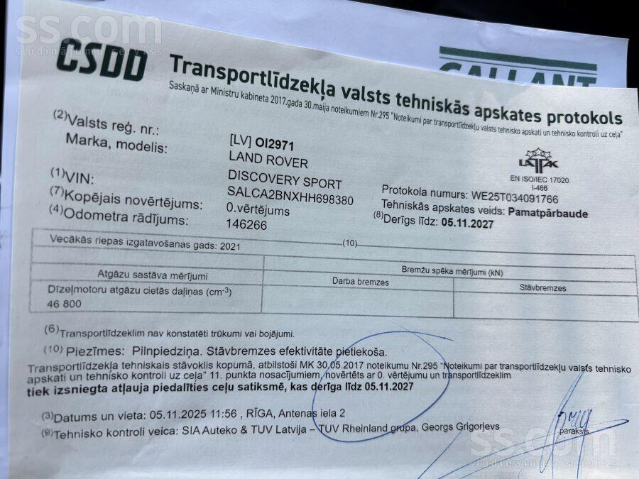 Melns Land Rover Discovery Sport 2018 Rīga, ar dzinēja tilpumu 2.00 L un nobraukumu 157 tūkst. km par 10950 €, foto 20 vietnē AUTOMOTO.COM.LV