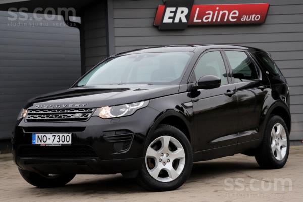 Black Land Rover Discovery Sport 2018 in Tukums, with an engine capacity of 2.00 L and mileage of 146 thousand km for 9000 €, photo 3 on AUTOMOTO.COM.LV
