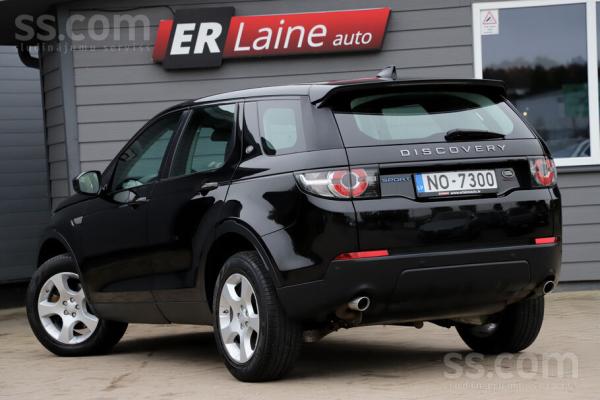 Black Land Rover Discovery Sport 2018 in Tukums, with an engine capacity of 2.00 L and mileage of 146 thousand km for 9000 €, photo 5 on AUTOMOTO.COM.LV