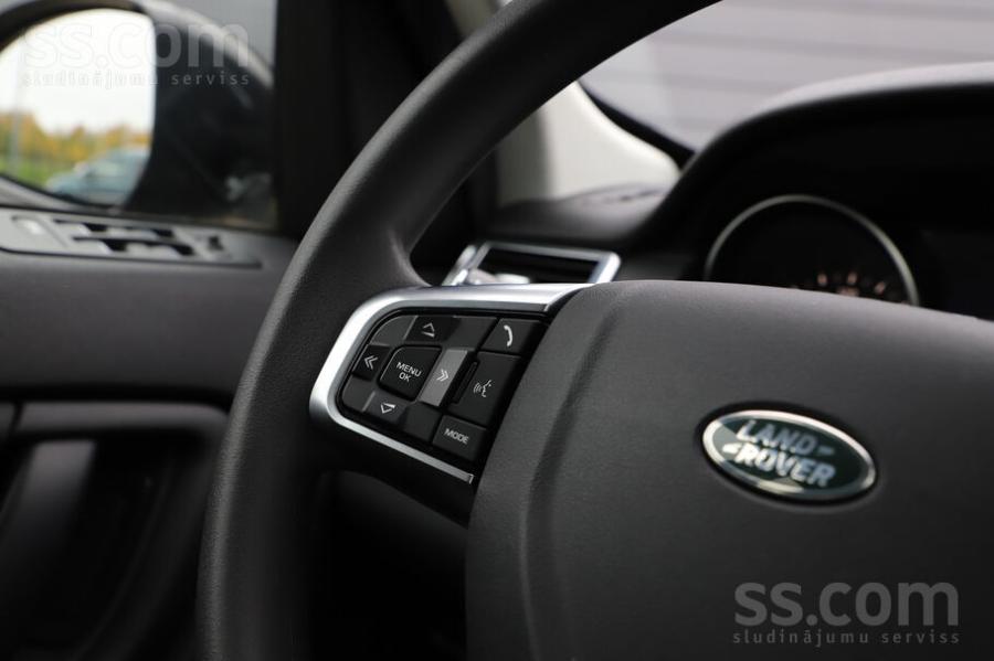 Melns Land Rover Discovery Sport 2018 Tukums, ar dzinēja tilpumu 2.00 L un nobraukumu 146 tūkst. km par 9000 €, foto 14 vietnē AUTOMOTO.COM.LV