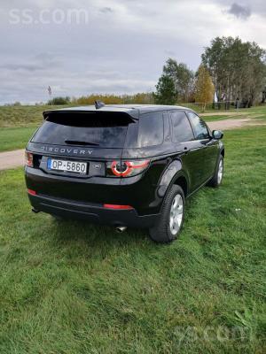Melns Land Rover Discovery Sport 2018 Daugavpils, ar dzinēja tilpumu 2.00 L un nobraukumu 155 tūkst. km par 9700 €, foto 5 vietnē AUTOMOTO.COM.LV