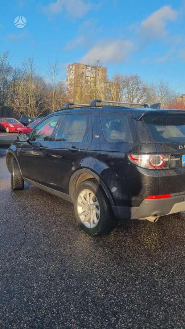 Черный Ленд Ровер Discovery Sport 2019 в Вильнюс, объемом двигателя 2.00 л и пробегом 85 тыс. км за 19500 €, фото 3 на AUTOMOTO.COM.LV