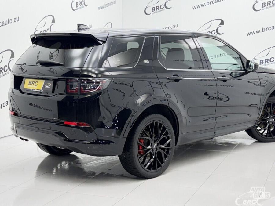 Melns Land Rover Discovery Sport 2019 Avižieniai, ar dzinēja tilpumu 2.00 L un nobraukumu 85 tūkst. km par 20800 €, foto 2 vietnē AUTOMOTO.COM.LV