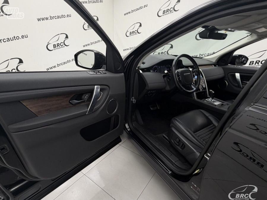 Melns Land Rover Discovery Sport 2019 Avižieniai, ar dzinēja tilpumu 2.00 L un nobraukumu 85 tūkst. km par 20800 €, foto 19 vietnē AUTOMOTO.COM.LV