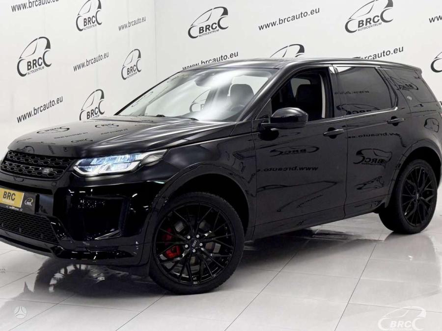 Melns Land Rover Discovery Sport 2019 Viļņa, ar dzinēja tilpumu 1.95 L un nobraukumu 85 tūkst. km par 20800 €, foto 1 vietnē AUTOMOTO.COM.LV
