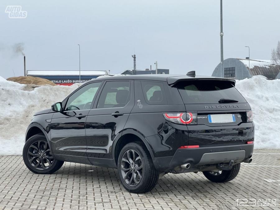 Черный Ленд Ровер Discovery Sport 2019 в Таураге, объемом двигателя 2.00 л и пробегом 161 тыс. км за 12900 €, фото 7 на AUTOMOTO.COM.LV