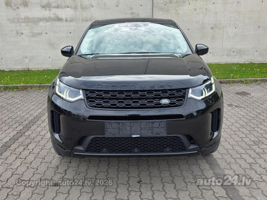 Black Land Rover Discovery Sport 2019 in Viljandi, with an engine capacity of 2.00 L and mileage of 86 thousand km for 23800 €, photo 4 on AUTOMOTO.COM.LV