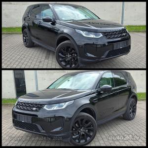 Black Land Rover Discovery Sport 2019 in Viljandi, with an engine capacity of 2.00 L and mileage of 86 thousand km for 23800 €, photo 24 on AUTOMOTO.COM.LV