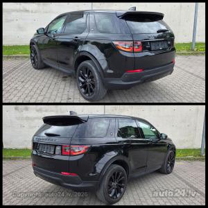 Black Land Rover Discovery Sport 2019 in Viljandi, with an engine capacity of 2.00 L and mileage of 86 thousand km for 23800 €, photo 25 on AUTOMOTO.COM.LV
