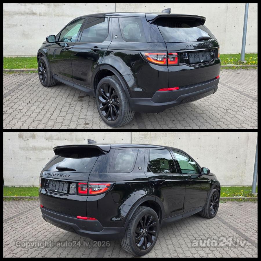Black Land Rover Discovery Sport 2019 in Viljandi, with an engine capacity of 2.00 L and mileage of 86 thousand km for 23800 €, photo 25 on AUTOMOTO.COM.LV