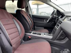 Black Land Rover Discovery Sport 2019 in Avizieniai, with an engine capacity of 2.00 L and mileage of 193 thousand km for 11900 €, photo 7 on AUTOMOTO.COM.LV