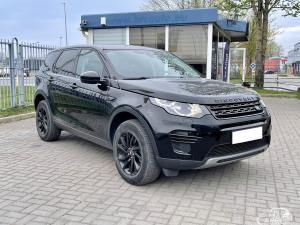 Black Land Rover Discovery Sport 2019 in Avizieniai, with an engine capacity of 2.00 L and mileage of 193 thousand km for 11900 €, photo 27 on AUTOMOTO.COM.LV