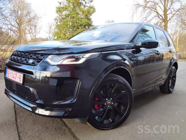 Black Land Rover Discovery Sport 2019 in Riga, with an engine capacity of 2.00 L and mileage of 180 thousand km for 17490 €, photo 1 on AUTOMOTO.COM.LV