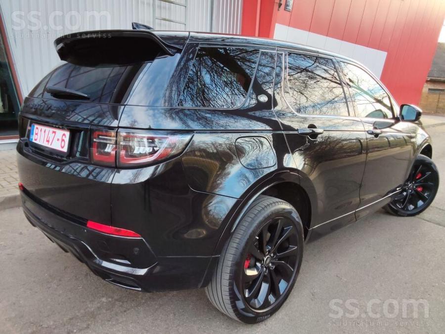 Черный Ленд Ровер Discovery Sport 2019 в Рига, объемом двигателя 2.00 л и пробегом 180 тыс. км за 17490 €, фото 4 на AUTOMOTO.COM.LV