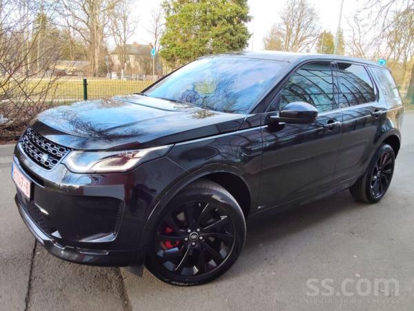Black Land Rover Discovery Sport 2019 in Riga, with an engine capacity of 2.00 L and mileage of 180 thousand km for 17490 €, photo 5 on AUTOMOTO.COM.LV