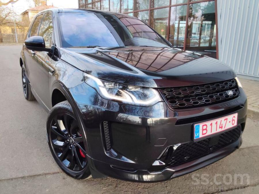 Черный Ленд Ровер Discovery Sport 2019 в Рига, объемом двигателя 2.00 л и пробегом 180 тыс. км за 17490 €, фото 9 на AUTOMOTO.COM.LV