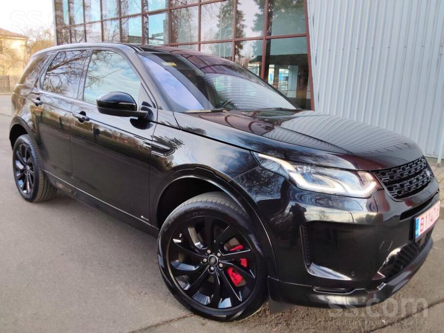 Черный Ленд Ровер Discovery Sport 2019 в Рига, объемом двигателя 2.00 л и пробегом 180 тыс. км за 17490 €, фото 10 на AUTOMOTO.COM.LV