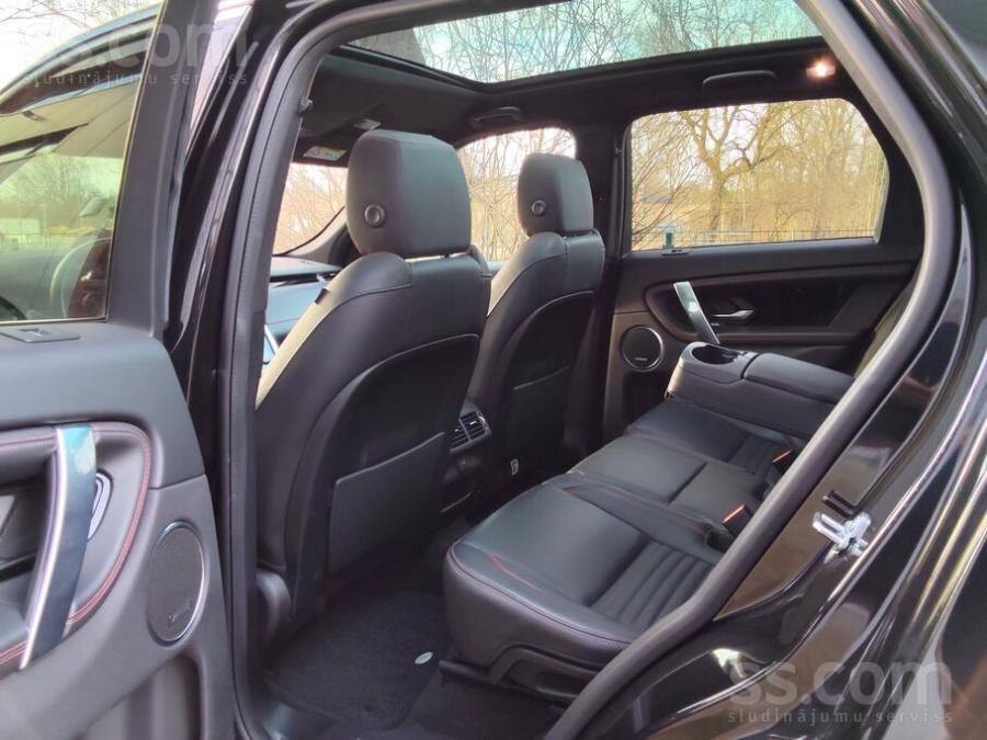 Черный Ленд Ровер Discovery Sport 2019 в Рига, объемом двигателя 2.00 л и пробегом 180 тыс. км за 17490 €, фото 15 на AUTOMOTO.COM.LV