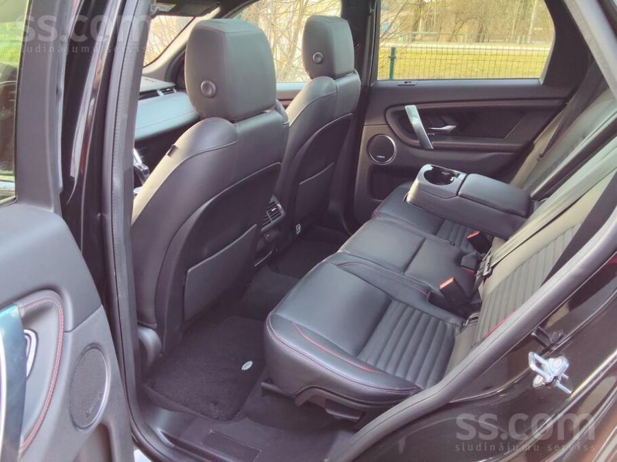 Черный Ленд Ровер Discovery Sport 2019 в Рига, объемом двигателя 2.00 л и пробегом 180 тыс. км за 17490 €, фото 16 на AUTOMOTO.COM.LV