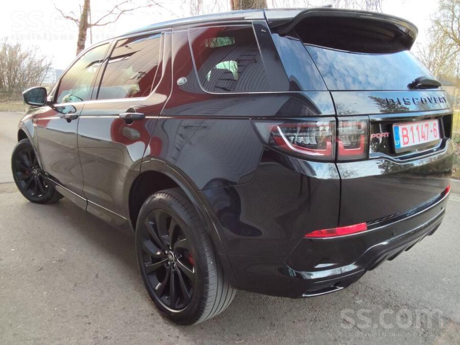 Черный Ленд Ровер Discovery Sport 2019 в Рига, объемом двигателя 2.00 л и пробегом 180 тыс. км за 17490 €, фото 17 на AUTOMOTO.COM.LV