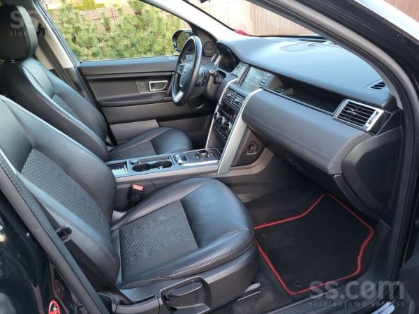 Melns Land Rover Discovery Sport 2019 Tallina, ar dzinēja tilpumu 2.00 L un nobraukumu 203 tūkst. km par 11900 €, foto 5 vietnē AUTOMOTO.COM.LV