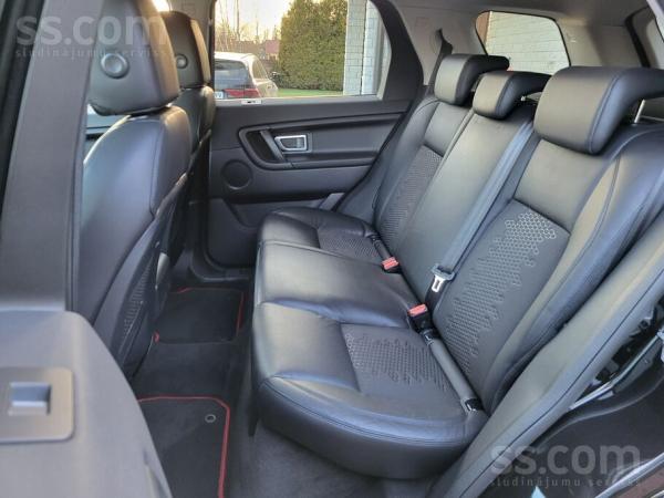 Melns Land Rover Discovery Sport 2019 Tallina, ar dzinēja tilpumu 2.00 L un nobraukumu 203 tūkst. km par 11900 €, foto 6 vietnē AUTOMOTO.COM.LV