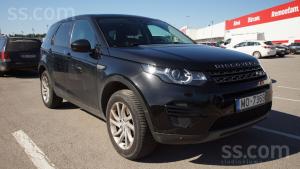 Black Land Rover Discovery Sport 2019 in Riga, with an engine capacity of 2.00 L and mileage of 170 thousand km for 13450 €, photo  on AUTOMOTO.COM.LV