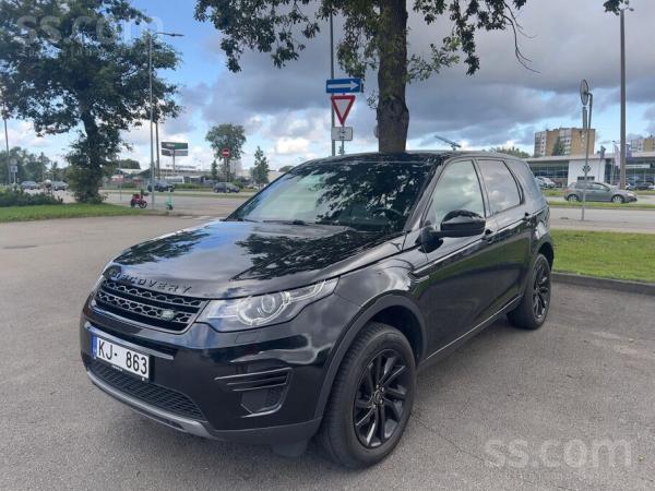 Melns Land Rover Discovery Sport 2019 Rīga, ar dzinēja tilpumu 2.00 L un nobraukumu 201 tūkst. km par 12990 €, foto 7 vietnē AUTOMOTO.COM.LV