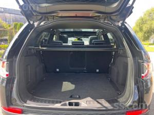 Black Land Rover Discovery Sport 2019 in Riga, with an engine capacity of 2.00 L and mileage of 201 thousand km for 12990 €, photo 24 on AUTOMOTO.COM.LV