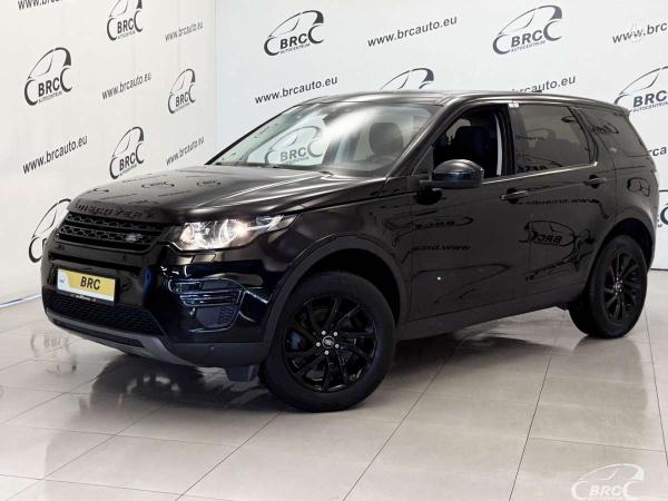 Black Land Rover Discovery Sport 2019 in Vilnius, with an engine capacity of 2.00 L and mileage of 193 thousand km for 9900 €, photo 1 on AUTOMOTO.COM.LV