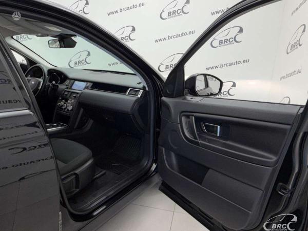 Black Land Rover Discovery Sport 2019 in Vilnius, with an engine capacity of 2.00 L and mileage of 193 thousand km for 9900 €, photo 9 on AUTOMOTO.COM.LV