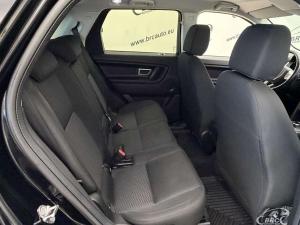 Black Land Rover Discovery Sport 2019 in Vilnius, with an engine capacity of 2.00 L and mileage of 193 thousand km for 9900 €, photo 12 on AUTOMOTO.COM.LV